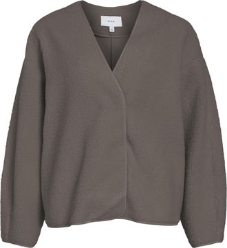Vila Viada Loose L/S Teddy Jacket-Noos