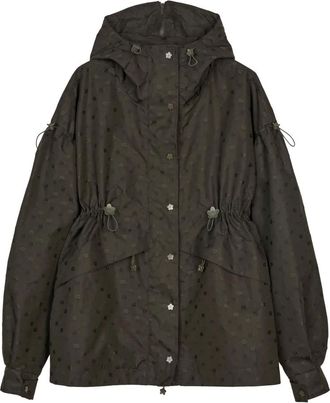 Cecilie Bahnsen Femme, Sport, Vert, Taille: 38 FR Birdie Jacket