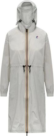 K-Way Femme, Vestes, Beige, Taille: 44 FR Delia Long Jacket