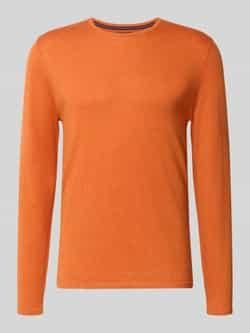 Christian Berg Strickpullover aus Baumwolle mit Rundhalsausschnitt