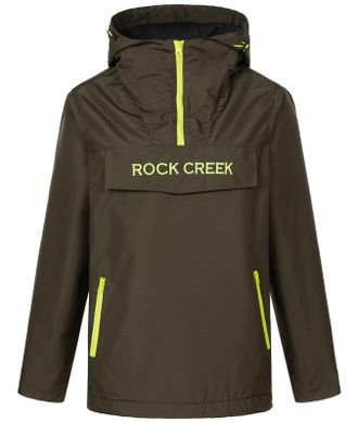Rock Creek Damen Übergangs Jacke Outdoor Jacke Windbreaker Übergangsjacke Anorak Kapuze Regenjacke Winterjacke Damenjacke Jacket D-474 Dunkelgrün 2XL