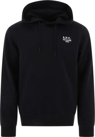 A.P.C. A.p.c., Homme, Sweatshirts et sweats &agrave; capuche, Bleu, Taille: S Standard Rue Madame Sweat &agrave; capuche