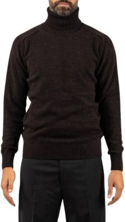 Brooksfield Pull &agrave; col roul&eacute; - Homme - Pulls - Brun - Taille: M