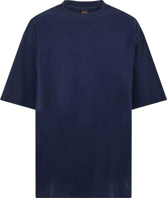 HUGO BOSS T-Shirt f&uuml;r Herren, Batik, Regul&auml;r (Dunkelblau)
