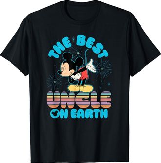 Disney Best Uncle on Earth Mickey & Minnie Family Trip T-Shirt