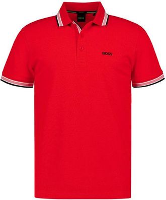 HUGO BOSS Herren Polo-Shirt rot