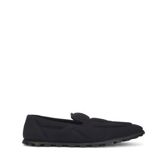 Dolce & Gabbana Schwarze flache Schuhe mit 3D-Effekt - - Shoes - Herren - Schwarzk - 41 EU