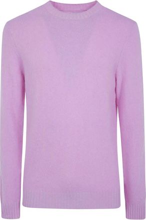 MC2 Saint Barth Pull col rond en alpaga Regent - Homme - Pulls - Rose - Taille: M