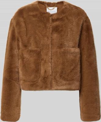 Rich & Royal Regular Fit Jacke aus Kunstfell