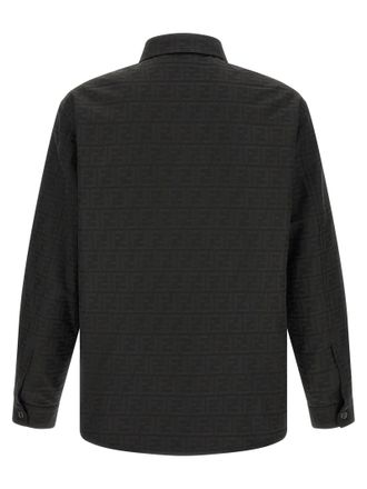 Fendi FF Jacquard Overshirt - Black
