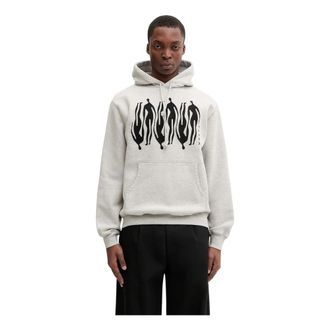 by Parra Connected Guy Hoodie - - Sweatshirts & Hoodies - Herren - Grau - 2XL
