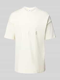 adidas T-Shirt mit Label-Stitching