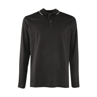 Paul & Shark Baumwoll Polo Shirt f&uuml;r M&auml;nner - - Tops - Herren - Schwarzk - M