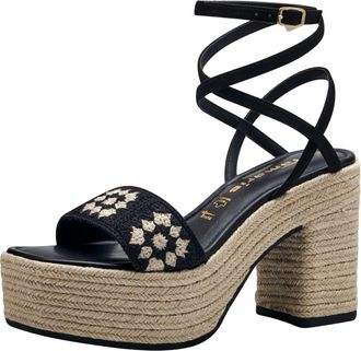 Tamaris Damen 1-1-28035-30 Keilsandale, Black Comb, 38 EU