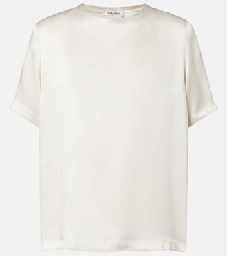 Max Mara T-shirt en satin