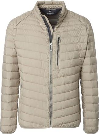Casamoda Veste matelass&eacute;e unie, beige, 3XL