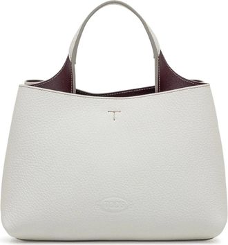 Tod's Femme, Sacs, Blanc, Taille: ONE Size Timeless Tote