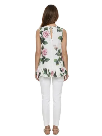 Dolce & Gabbana Womens Multicolor Cotton Casual Dress