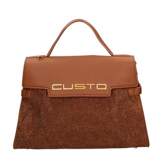 Custo Barcelona Sac &agrave; main Vella-S - Femme - Sacs - Brun - Taille: ONE Size