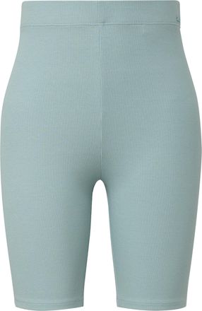 QS by s.Oliver Damen 2143823 Radlerhose mit Rippstruktur, türkis 6103, 34