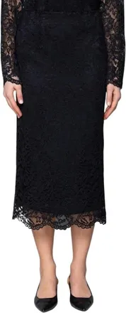 Kaos Kaos - Jupe midi - Femme - Jupes - Noir - Taille: 38 FR