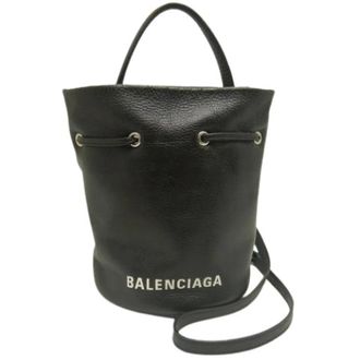 Balenciaga Pre-owned Sac bandouli&egrave;re 638342 - Femme - Pre-owned - Noir - Taille: ONE Size