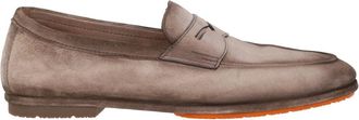 Santoni Homme, Chaussures, Gris, Taille: 41 EU Driver Loafer