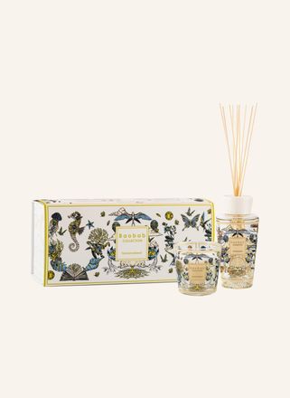 Baobab Baobab Collection 2-Tlg. Set Tomorrowland: Raumduft Und Duftkerze weiss
