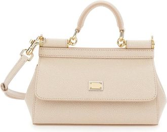 Dolce & Gabbana Femme, Sacs, Rose, Taille: ONE Size Sac &agrave; main Sicily
