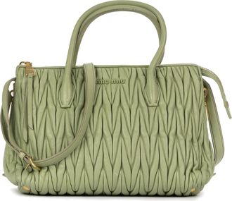 Miu Miu Crossbody Bags - Crossbody Tote - Gr. unisize - in Grün - für Damen