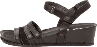 Art Damen 1943 I Imagine Keilsandale, schwarz (Total Black), 37 EU