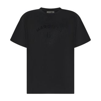 Maison Margiela 6 T-Shirt - Homme - Tops - Noir - Taille: L