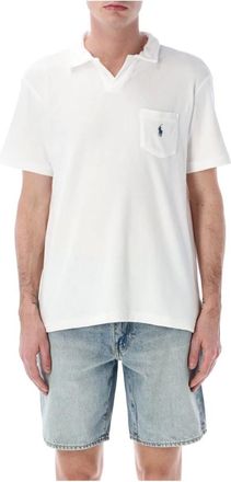 Polo Ralph Lauren Homme, Tops, Blanc, Taille: M Polo Coupe Sur Mesure