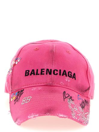 Balenciaga Casquette Balenciaga &laquo; upcycl&eacute;e &raquo;