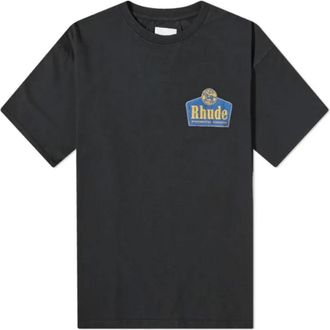Rhude Homme, Tops, Noir, Taille: S Grand Cru Tee