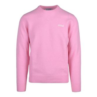 MC2 Saint Barth Pullover mit Rundhalsausschnitt - - Knitwear - Herren - Rosa - S