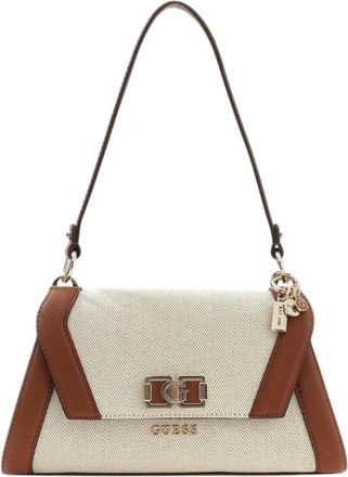 Guess Femme, Sacs, Brun, Taille: ONE Size Sac bandouli&egrave;re Karnilla Girlfriend