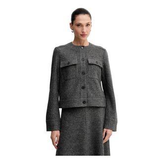 Marc O'Polo Button-up Jacket - - Jackets - Damen - Grau - L