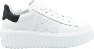 Hogan Femme, Chaussures, Blanc, Taille: 38 EU H Stripes Baskets