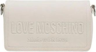 Love Moschino Femme, Sacs, Beige, Taille: ONE Size Sac &agrave; main en poly&eacute;thyl&egrave;ne au design &eacute;l&eacute;gant