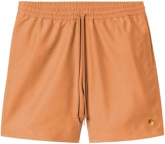 Carhartt Work in Progress Homme, Maillots de bain, Orange, Taille: XS Chase Swim Trunks
