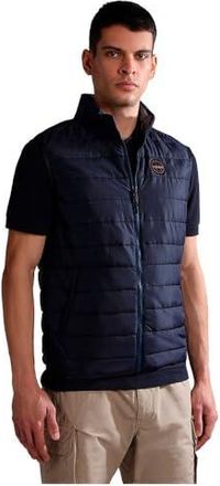 Napapijri Acalmar Gilet 6 pour homme, bleu marine, taille L, Bleu marine., L