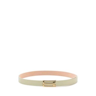 Victoria Beckham Femme, Accessoires, Beige, Taille: 90 CM Regular Frame Belt