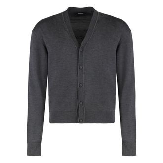 Jacquemus Le Cardigan Brode - - Knitwear - Herren - Grau - XL