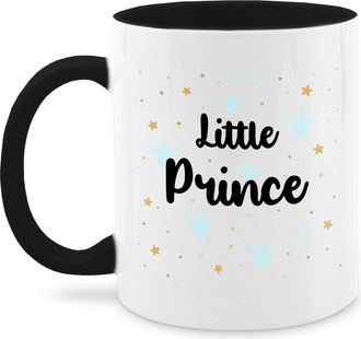 Shirtracer Tasse Tassen 325ml - Little Prince | Kleiner Prinz | Geschenk Jungen - 325 ml - Schwarz - kleine