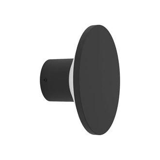 Eglo LED Außenleuchte Rigosa, Wandleuchte außen mit indirekter Beleuchtung, Wand Außenbeleuchtung aus Metall in Schwarz und Kunststoff in Weiß, Außenlampe 