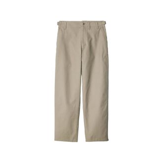 Christophe Lemaire Tapered Trousers In Heavy Cotton Twill