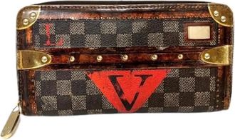 Louis Vuitton Portefeuille long Monogram Pre-owned (bi-pli) - Femme - Pre-owned - Brun - Taille: ONE Size