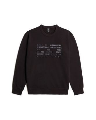 G-Star Sweatshirt The Text Graphic