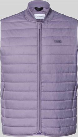 Calvin Klein Steppweste mit Rei&szlig;verschlusstaschen